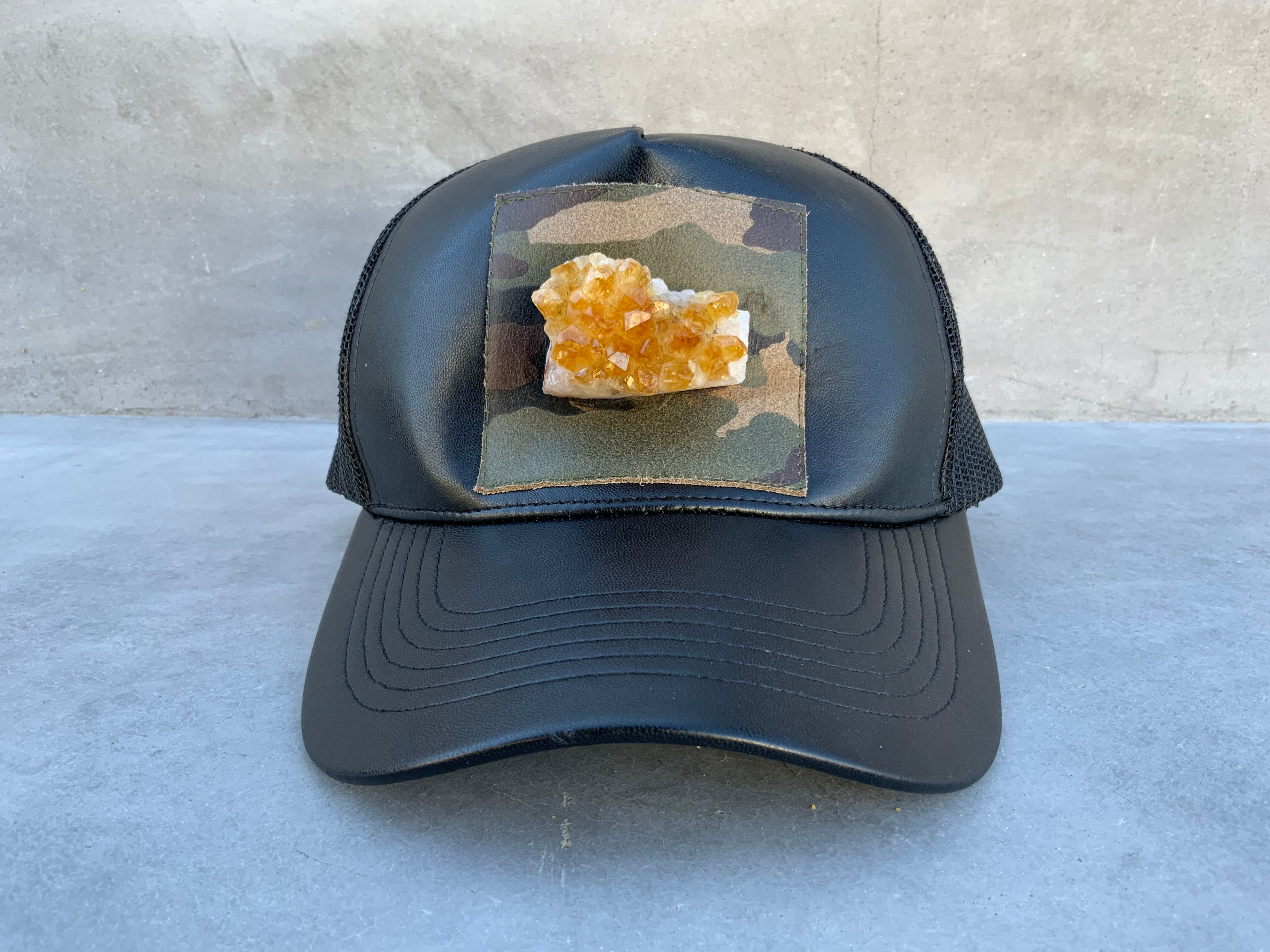 Third Eye Activation Hat with Large Citrine – GEOTIC